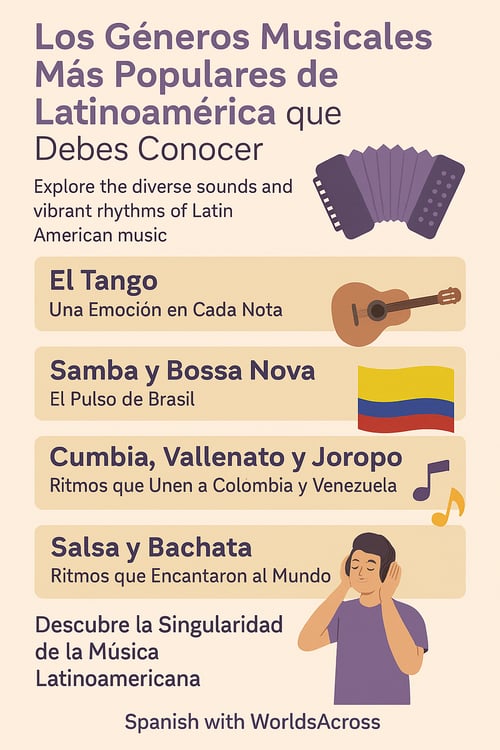 Los Géneros Musicales Más Populares De Latinoamérica